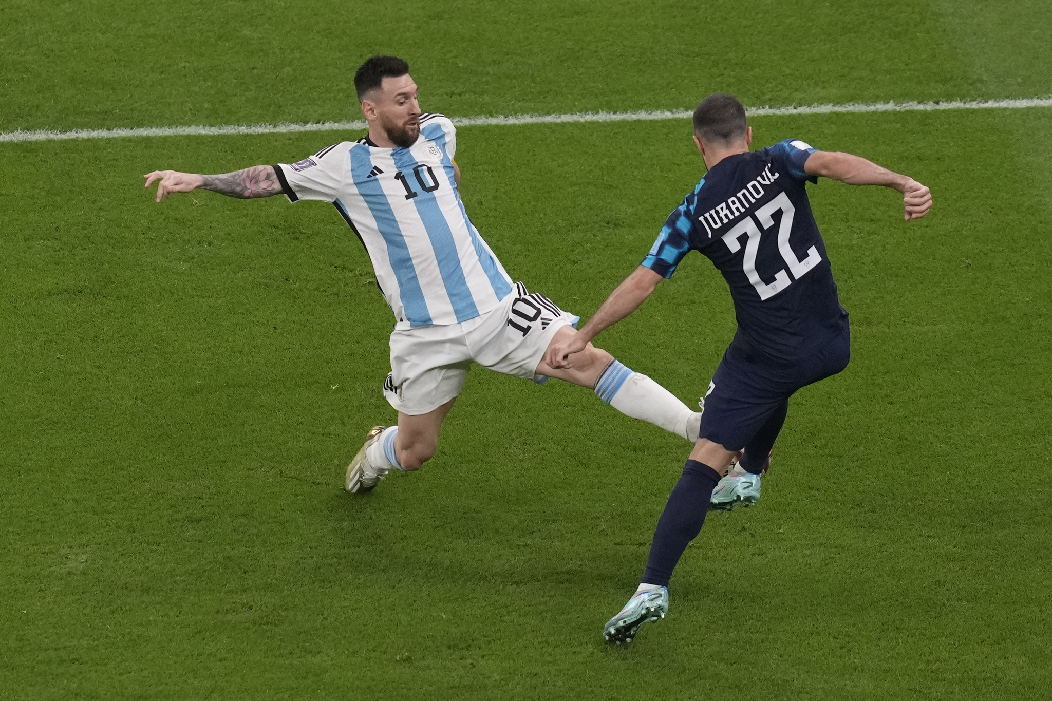 Mundial 2022 QatarLa exhibición de Argentina ante Croacia en ...