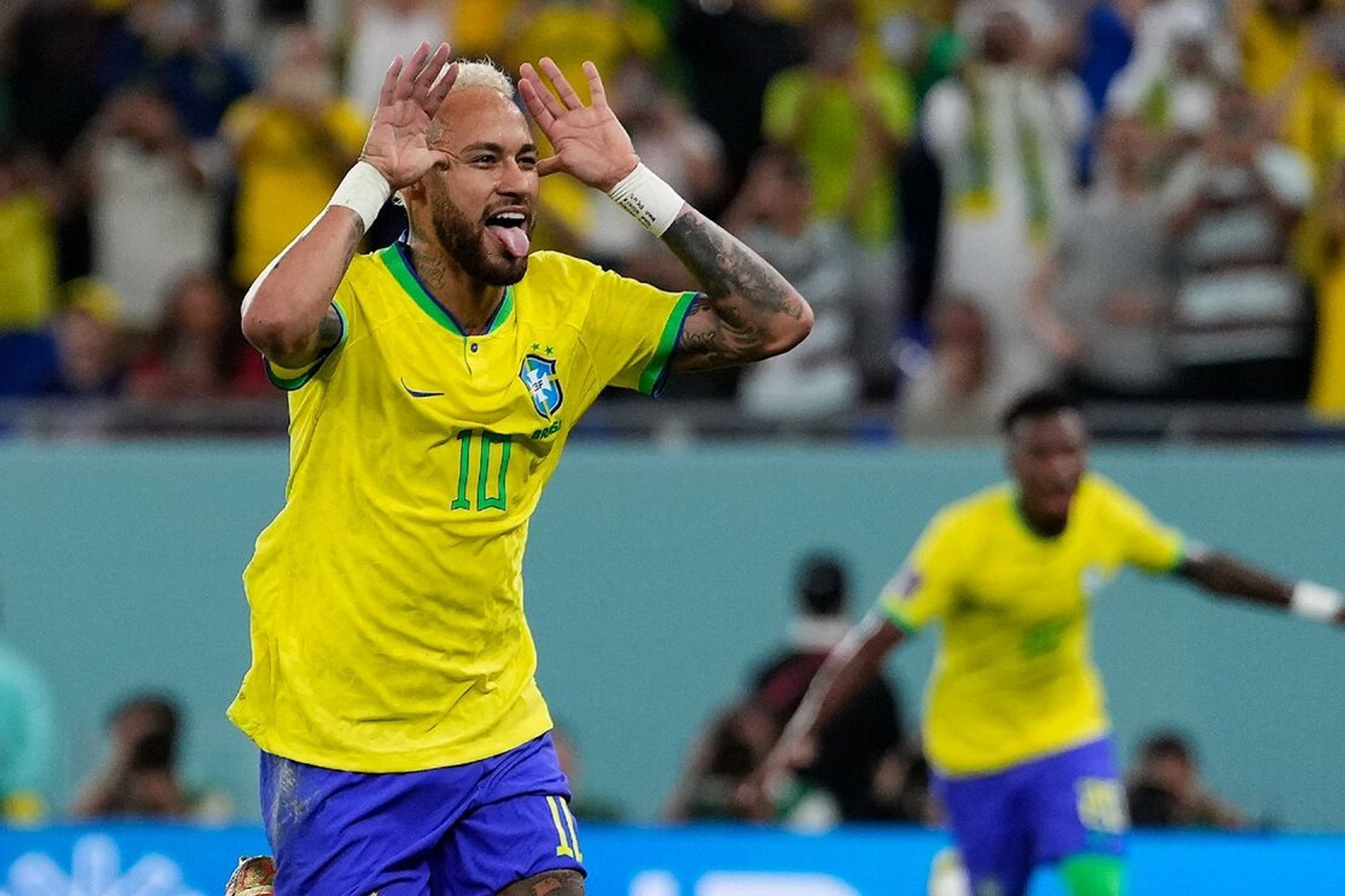 Neymar 2022 World Cup Celebration Neymar 2022 World Cup Celebration