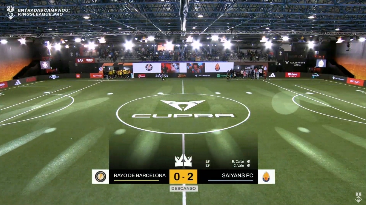 Jornada 9 de la Kings League InfoJobs | Saiyans FC y Ultimate Móstoles ...