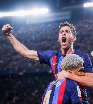FC Barcelona"vamos. great night", eran las palabras de uno de ...