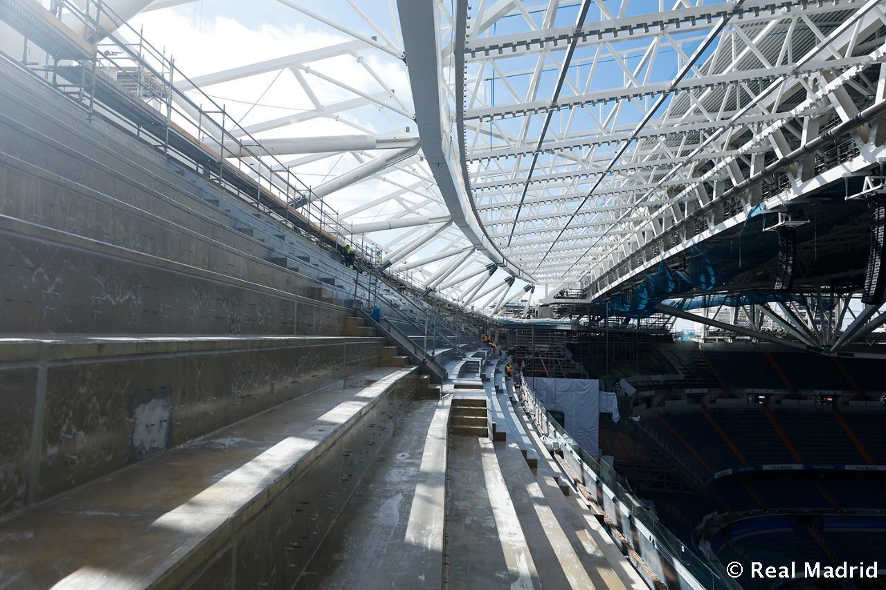 After 1,398 days of work, the Bernabeu's penultimate secret is ready ...