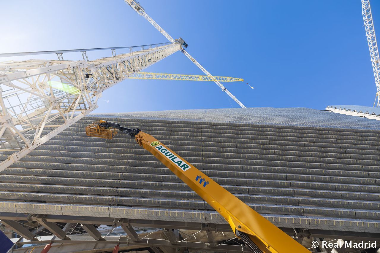 After 1,398 days of work, the Bernabeu's penultimate secret is ready ...