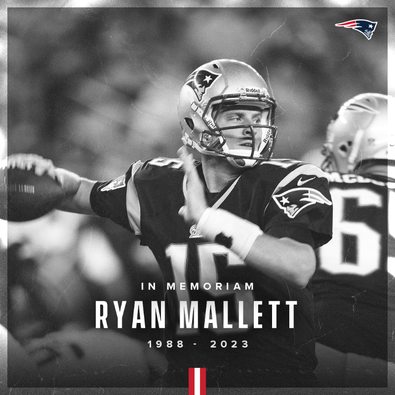 NFL: Ryan Mallett, ex 'quarterback' de los Patriots, muere ahogado | Marca