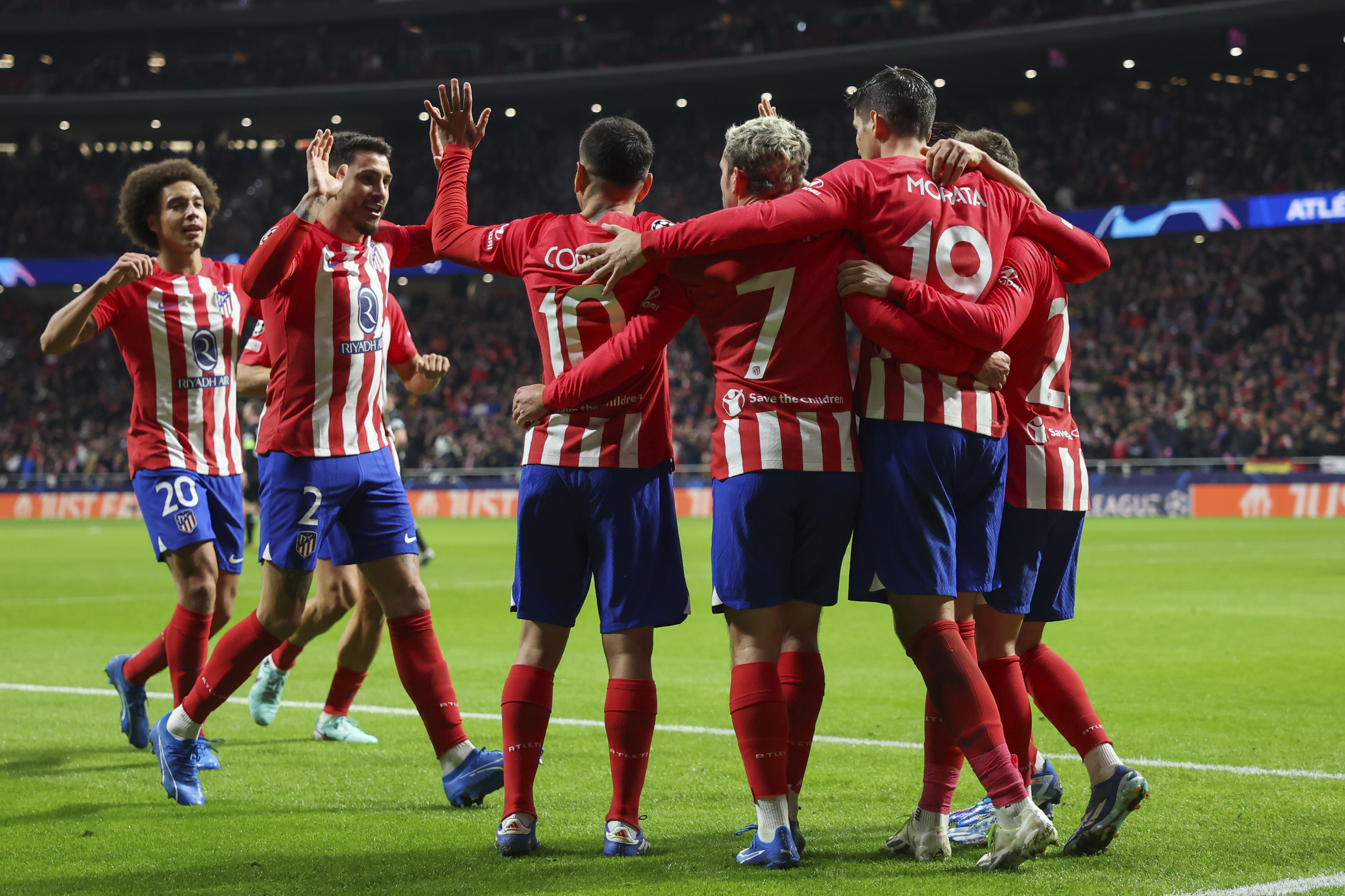 Todos los datos y estadísticas de la goleada del Atlético y de la ...