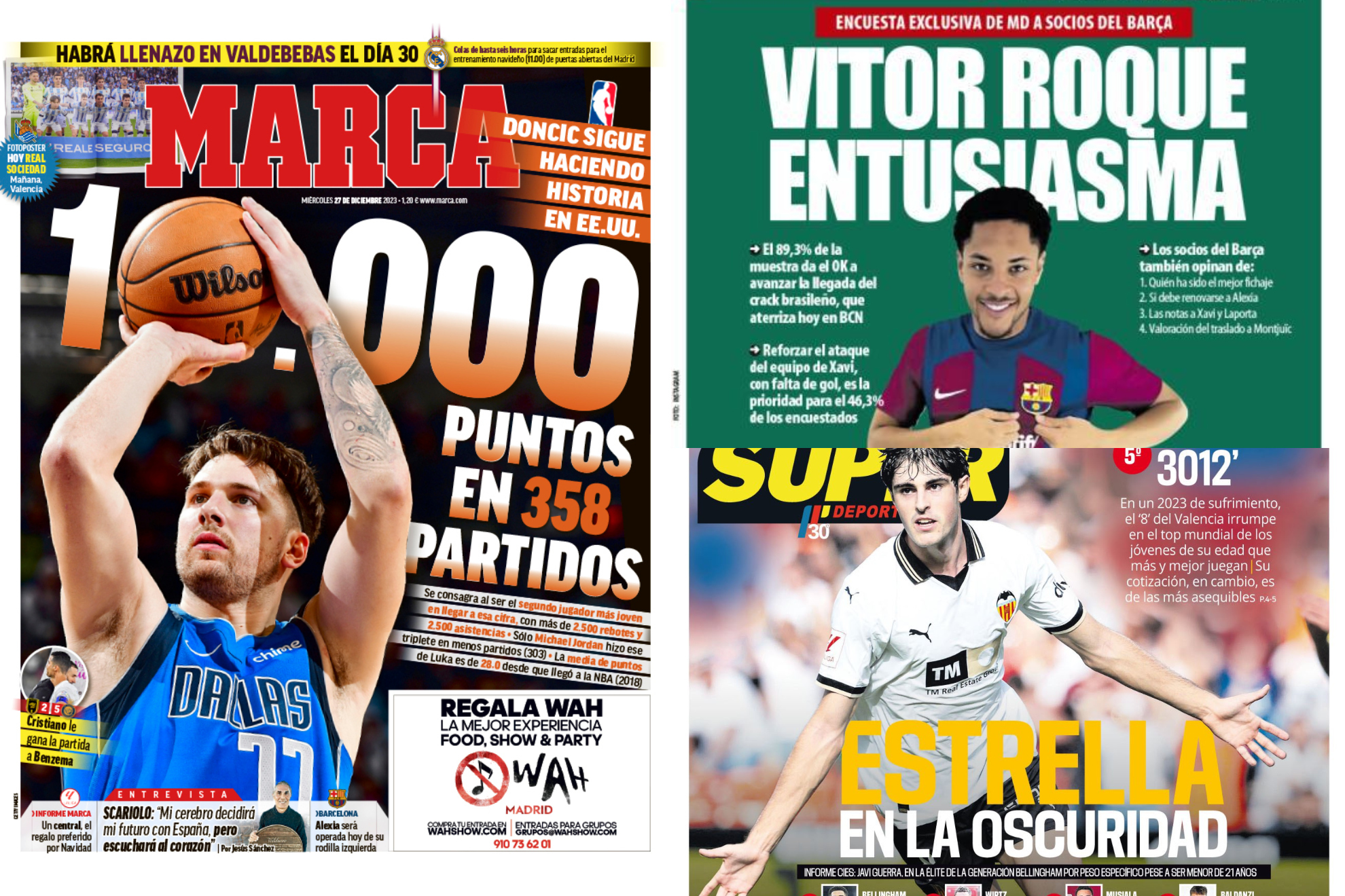 Las portadas del día