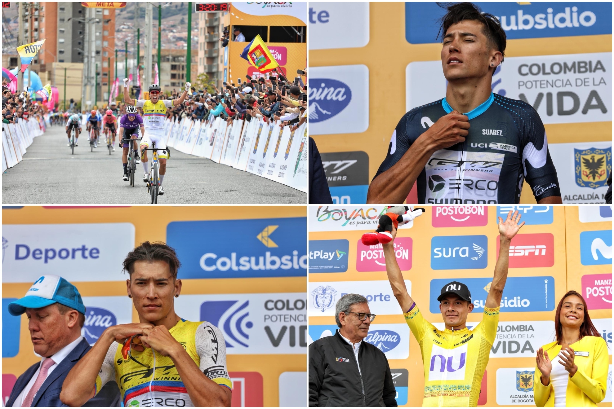 Ciclismo: Alejandro Osorio se impone en Tunja, Contreras nuevo líder en ...