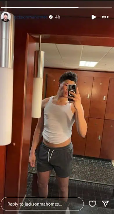 Jackson Mahomes shares a provocative photo amid legal battles | Marca