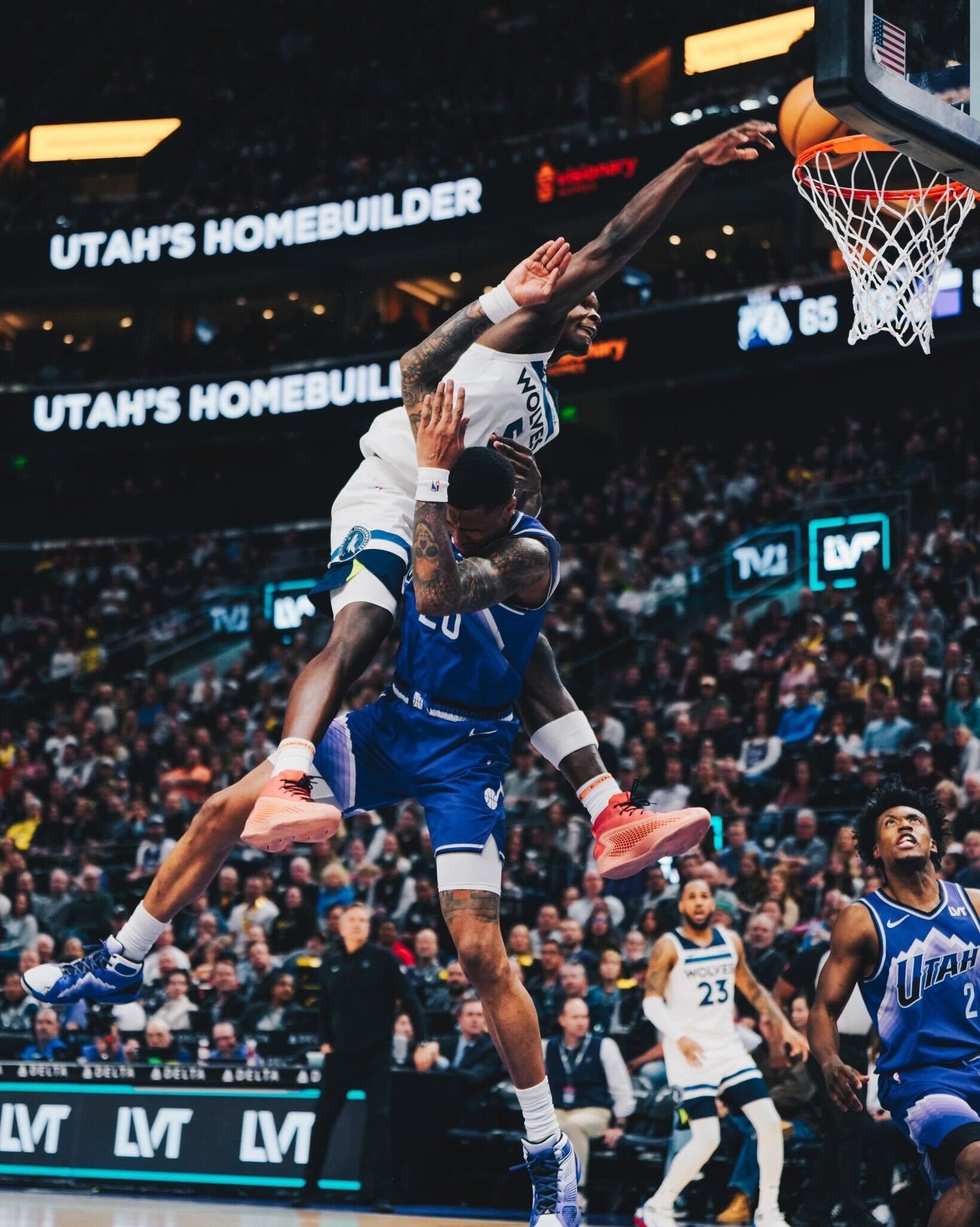 Anthony Edwards: El 'Hombre Hormiga' ejecuta el mate del año en la NBA ...