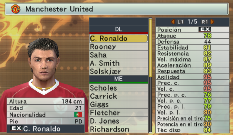 Cristiano Ronaldo (PES 6) - Foto 7 de 21