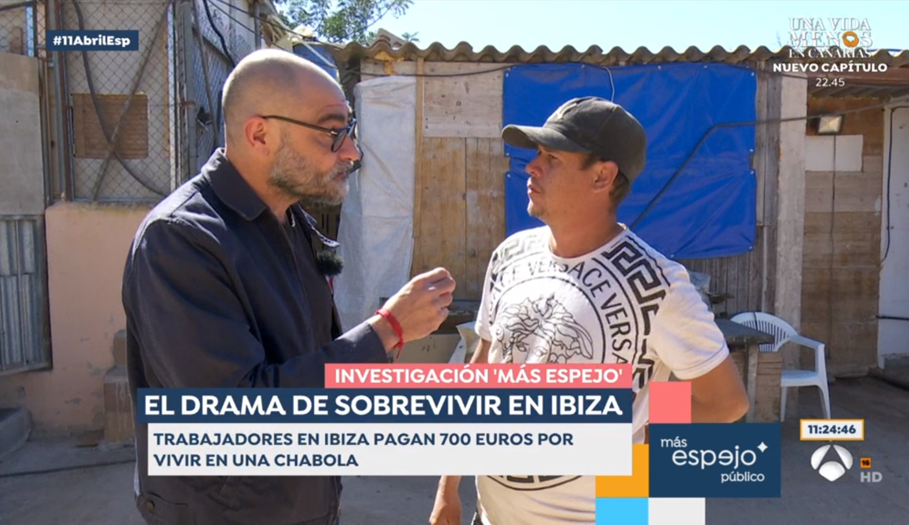 'Espejo Público' muestra el drama de la vivienda en Ibiza: "¡Qué horror!"