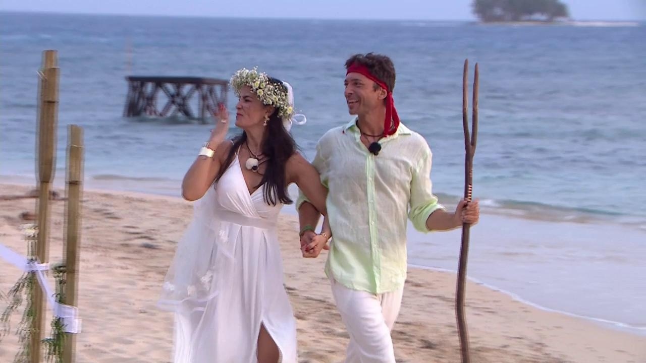 Ángel Cristo se casa en directo en 'Supervivientes': "Coge tu látigo y ...