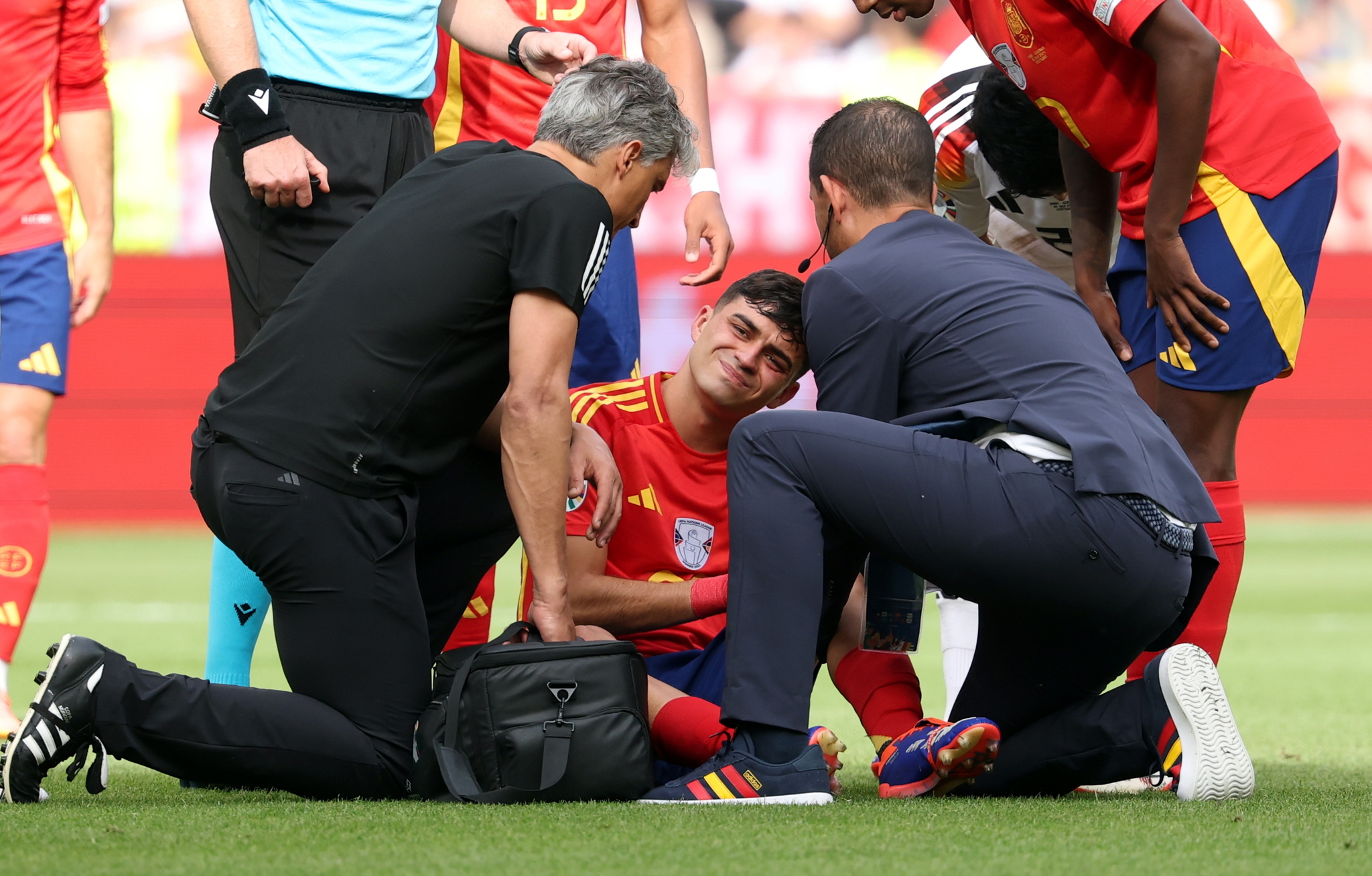 Jugadores lesionados y sancionados de España que no juegan la semifinal ...