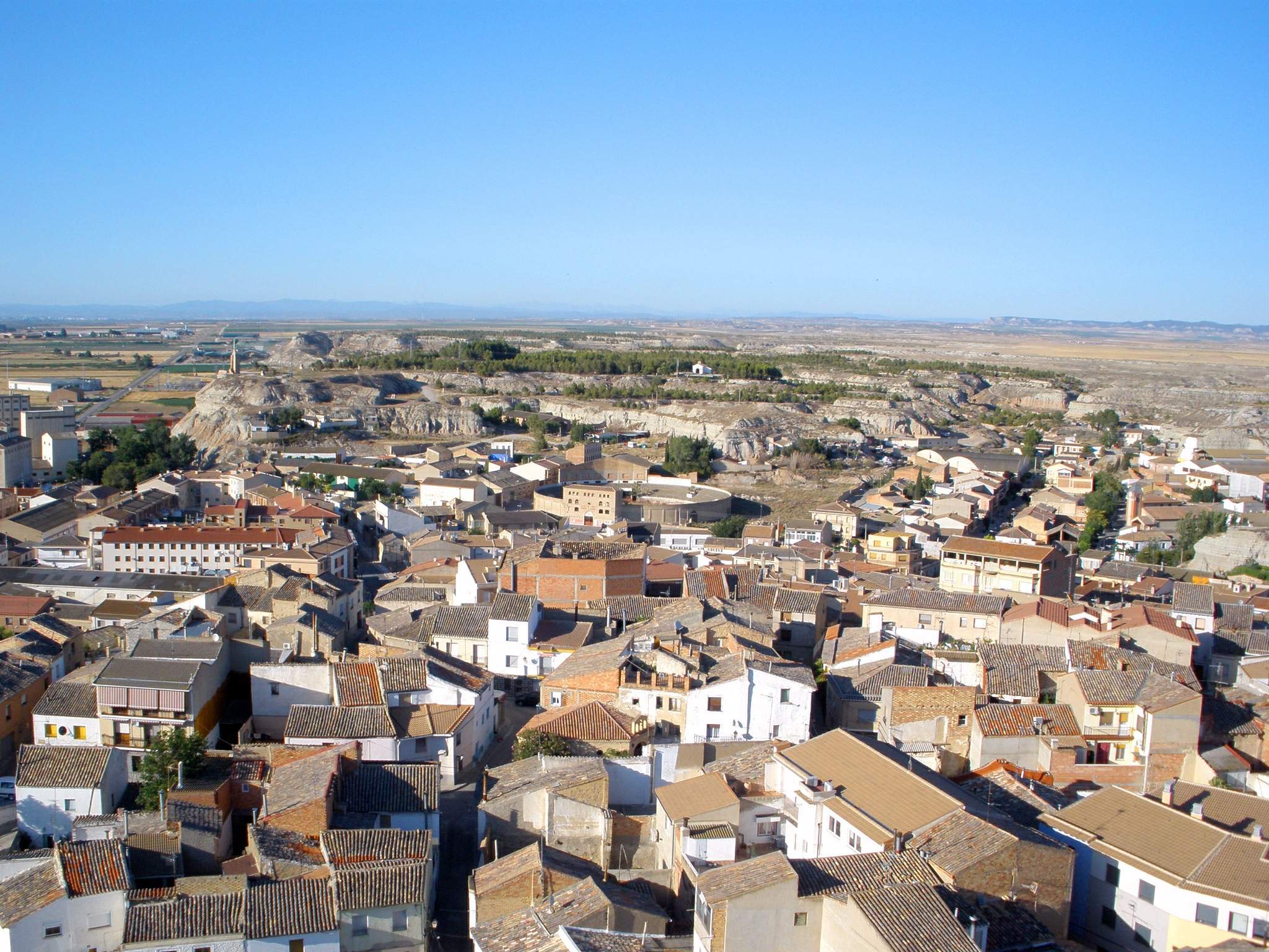 Así es Tauste, el pueblo finalista del 'Grand Prix' con una colosal ...