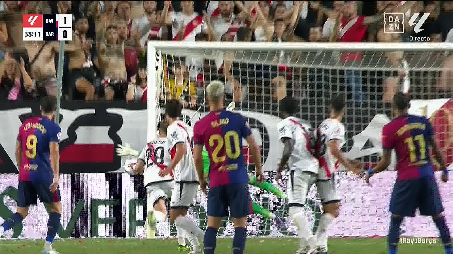 Rayo - Barcelona: resumen, resultado y goles