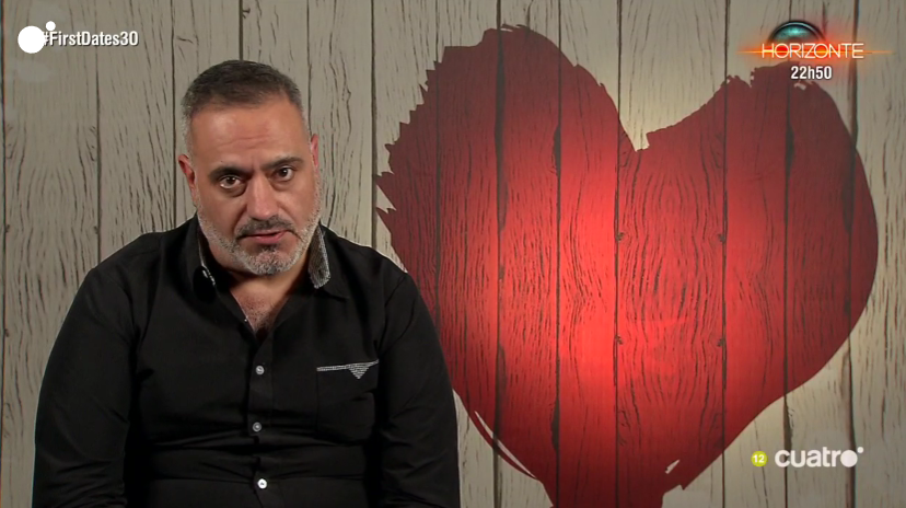 First Dates: David se emociona tras la tremenda historia de superación ...