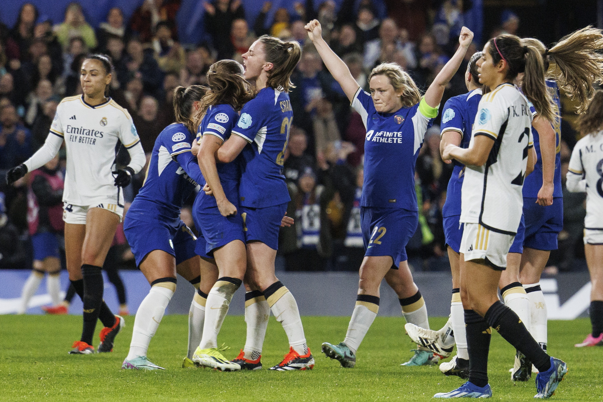 Chelsea - Real Madrid: resumen, resultado y goles de la Champions Femenina