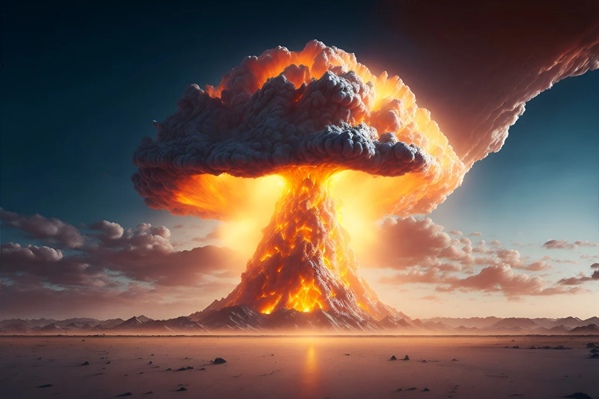 Así quedaría España si Putin decidiera lanzar una bomba nuclear sobre ...