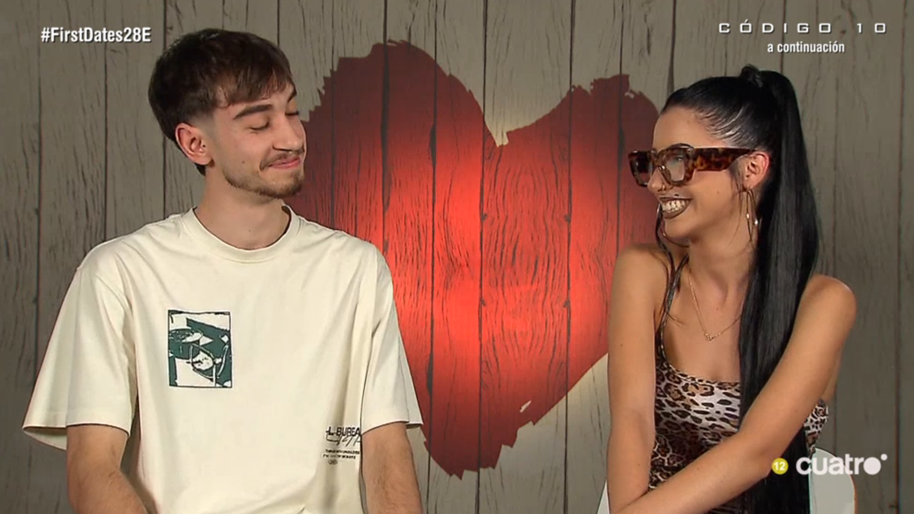 First Dates: La reacción de Andrea al ver que 'First Dates' ha acertado ...