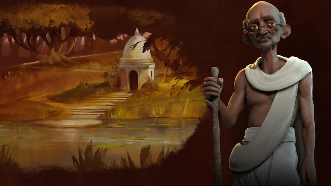 ¿Te imaginas a Gandhi lanzando bombas nucleares a diestro y siniestro ...