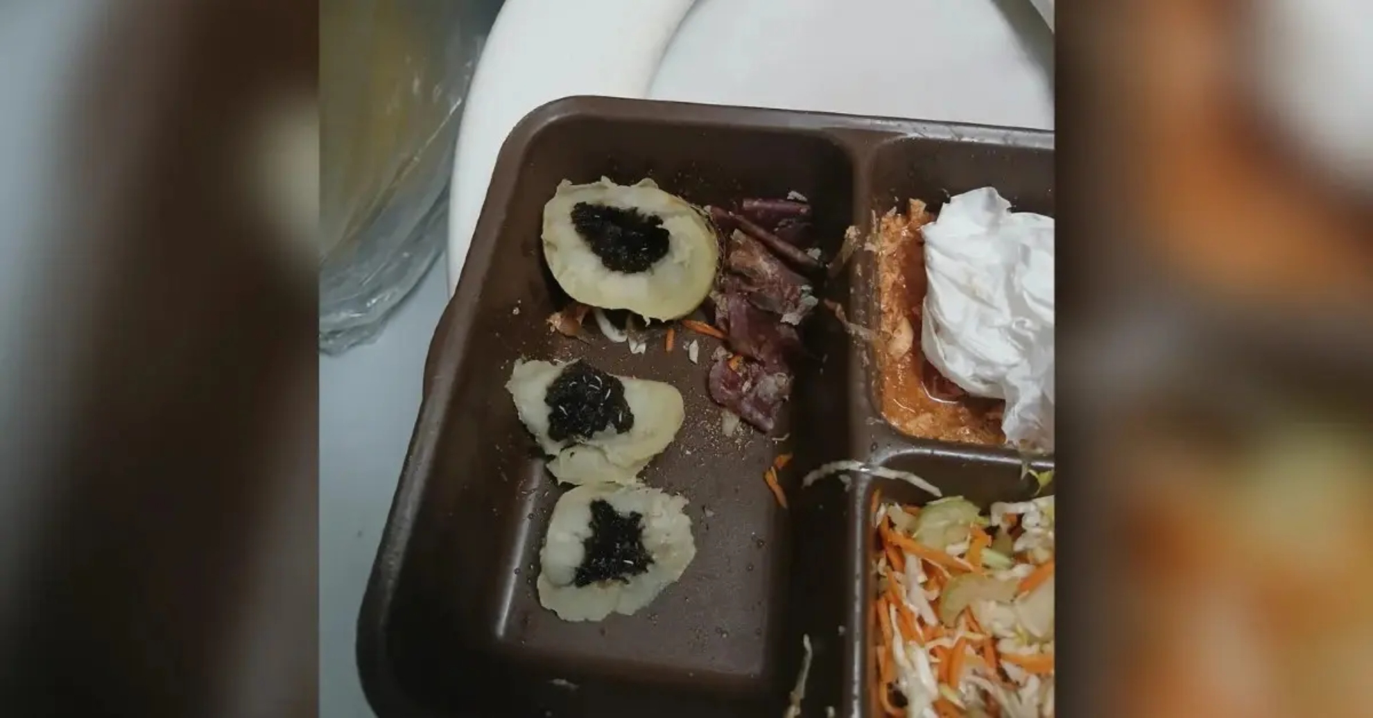 Diddy's prison food nightmare: Shocking photo allegedly shows maggot ...