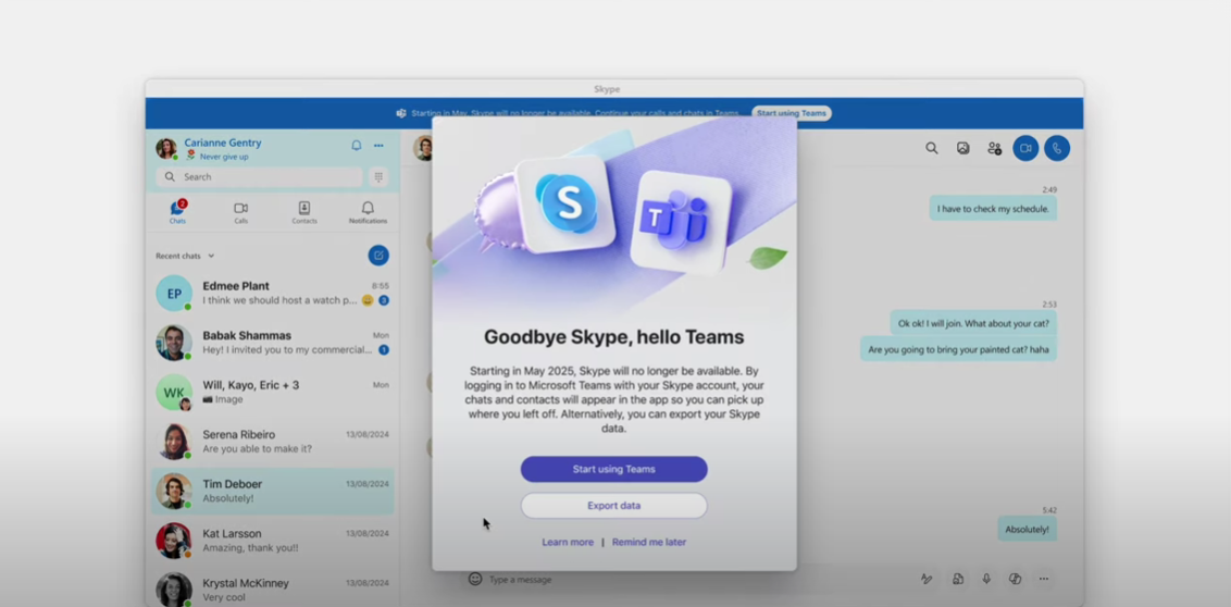 Goodbye Skype: the legendary video calling app will close in May | Marca