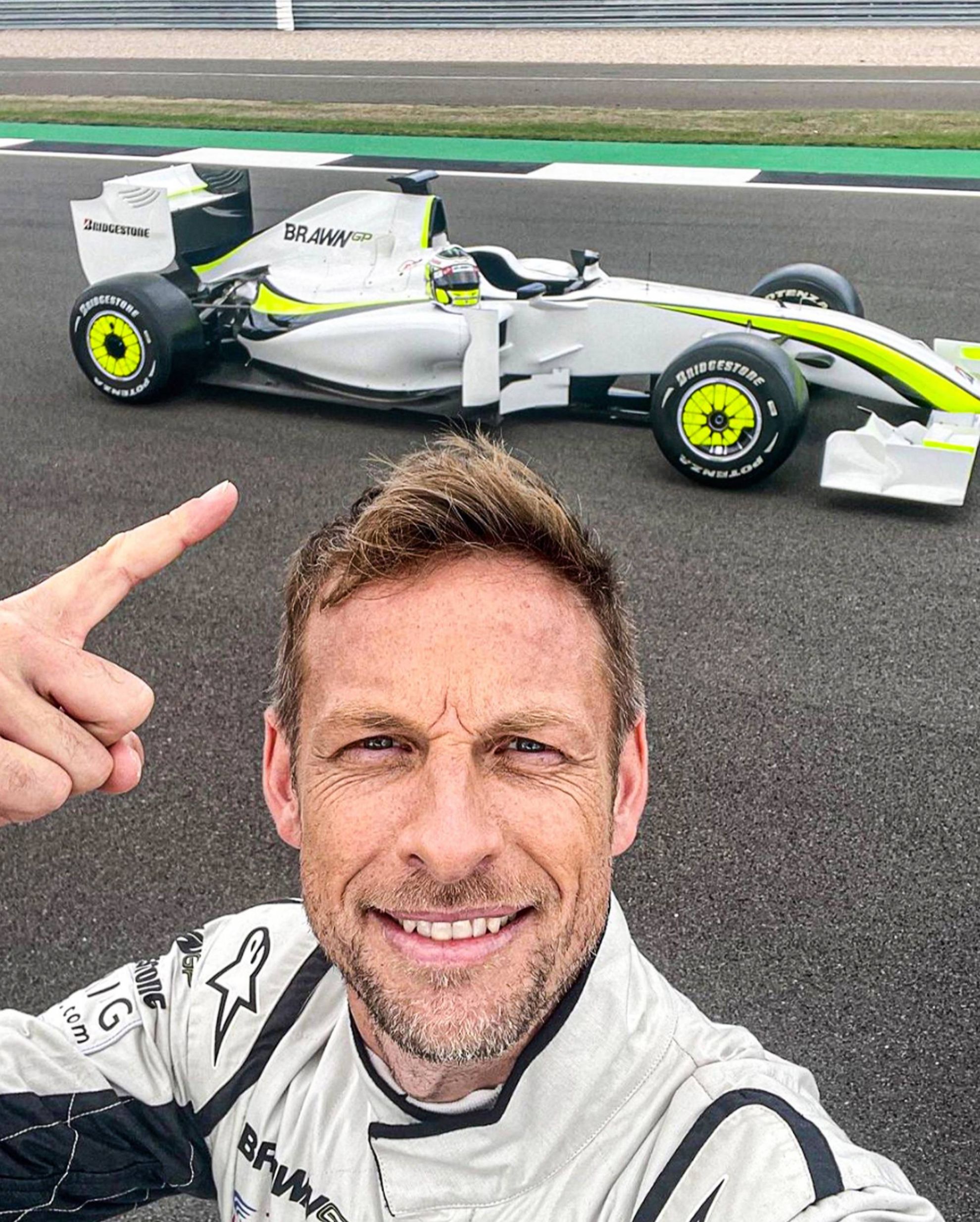 El Fórmula 1 milagro que encumbró a Jenson Button, subastado por una ...