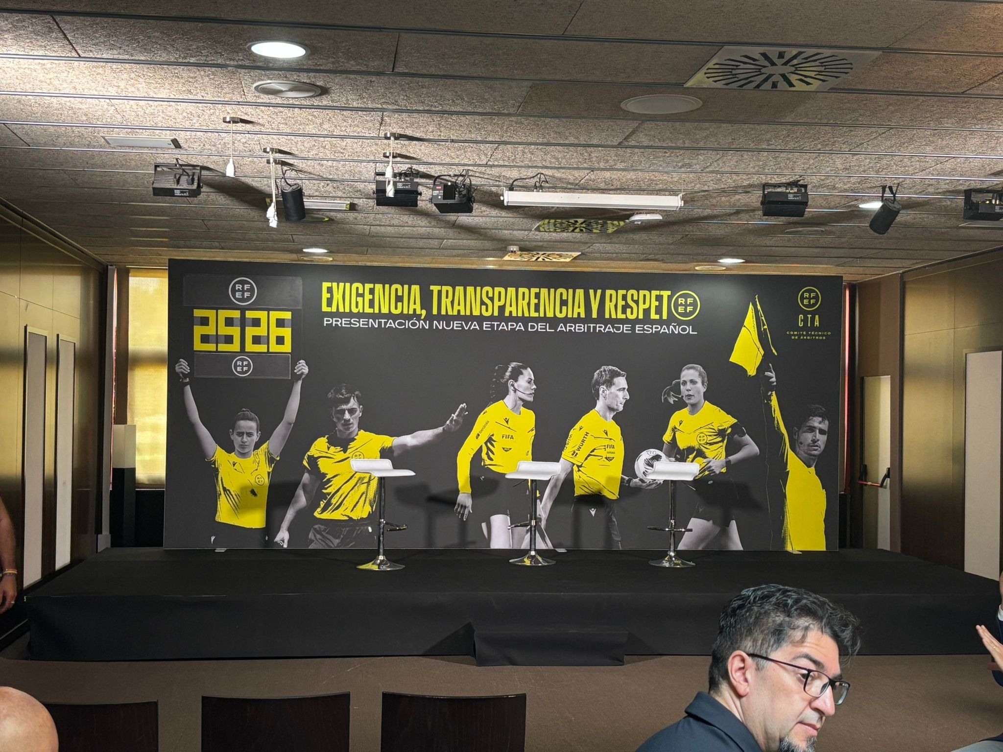La RFEF presenta la nueva estructura del Comité Técnico de Árbitros, en ...