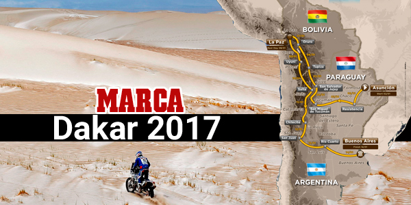 Participantes del Rallie Dakar 2017 - MARCA.com
