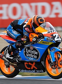 María Herrera se rompe la escápula y pole de Márquez - MARCA.com