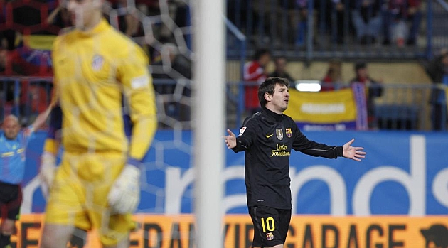 Messi se mide esta tarde en los cuartos de final de la Champios a ...