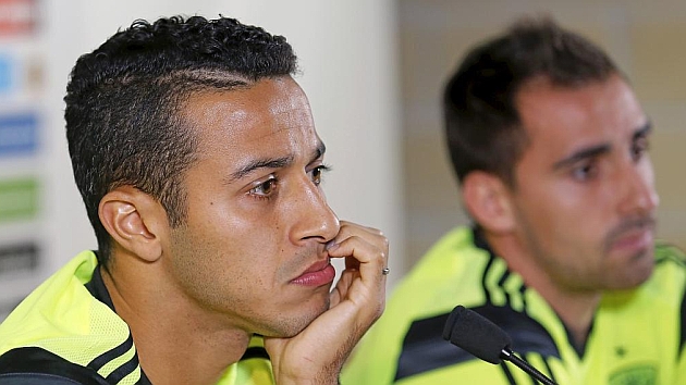 Thiago: "He contado los días para volver a la selección" - MARCA.com