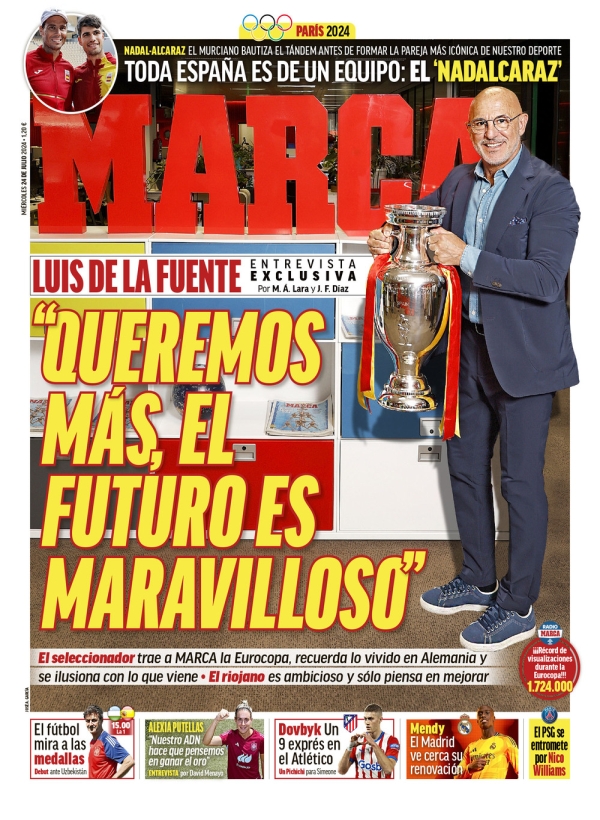 Portada de Marca del día 24/07/2024