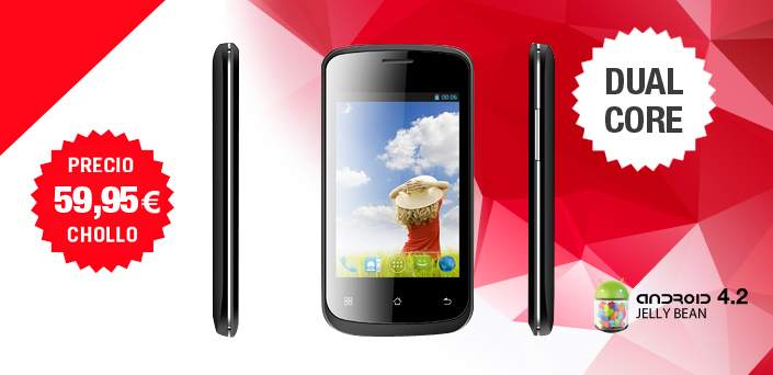 Chollo Marca - SMARTPHONE DUAL CORE PRIXTON